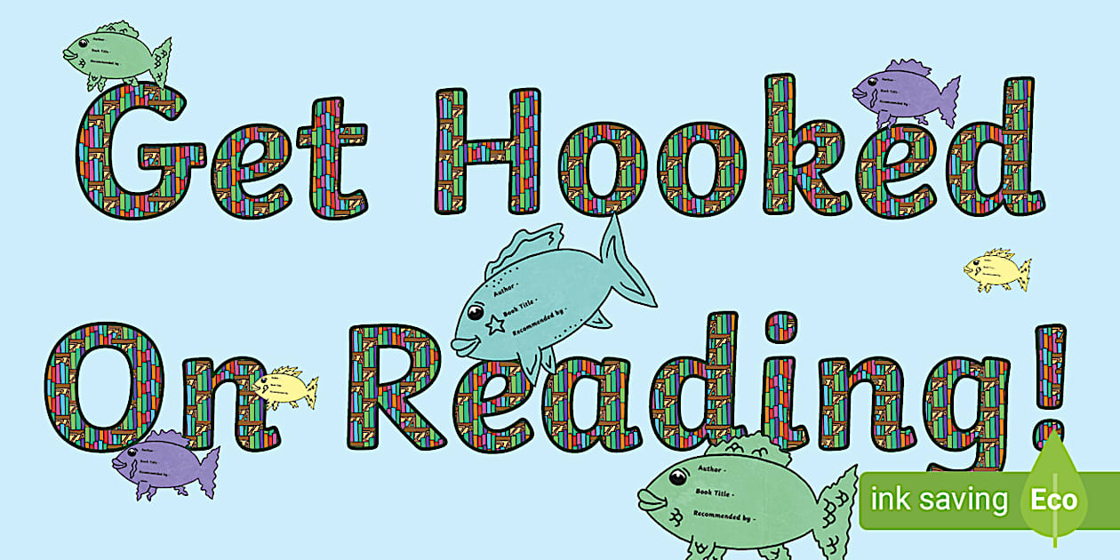 Hooked on Reading Book Recommendation Templates and Display