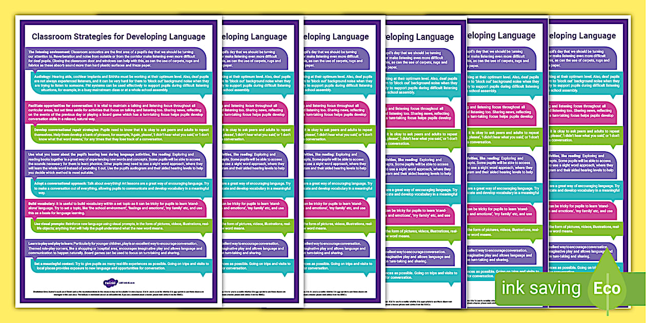 Deaf Education Strategies | Supporting Language Development