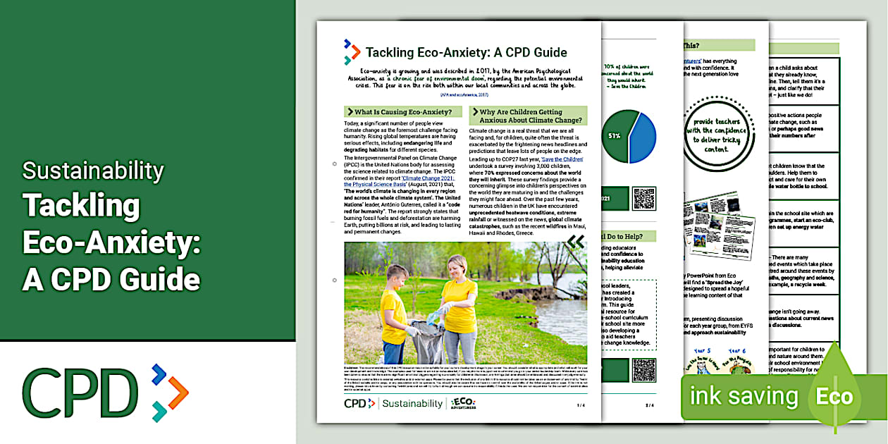Tackling Eco-Anxiety - A CPD Guide