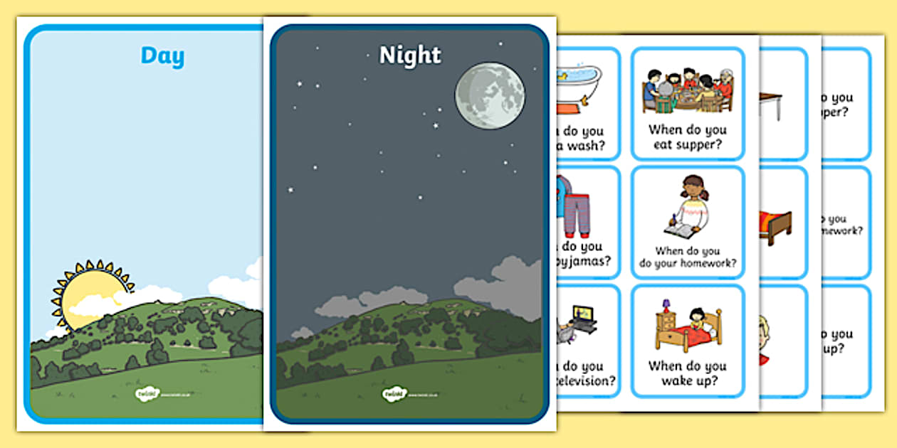 Night And Day Activities For Early Years (teacher made)