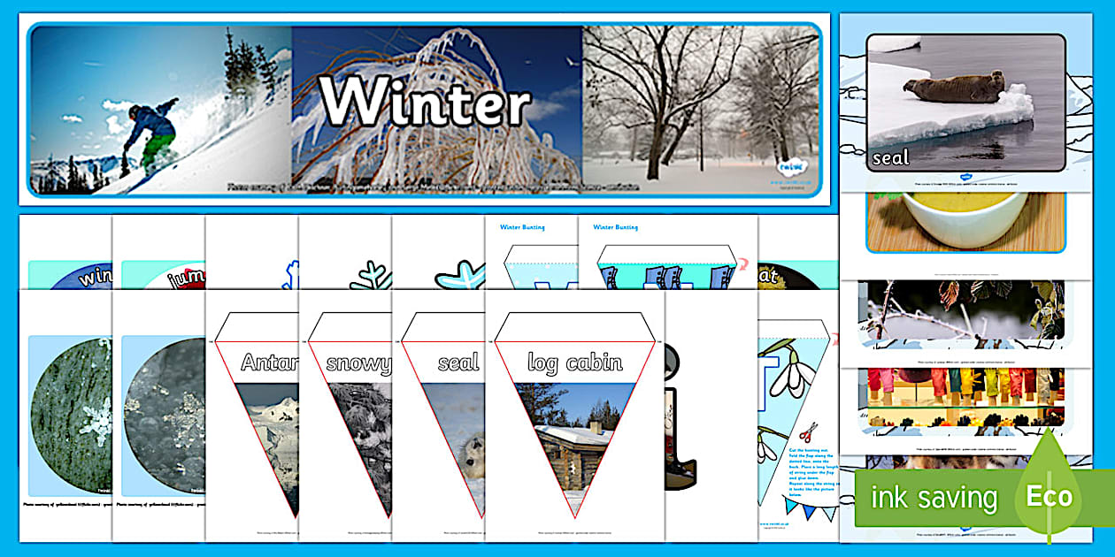 Winter Display Pack (teacher made) - Twinkl