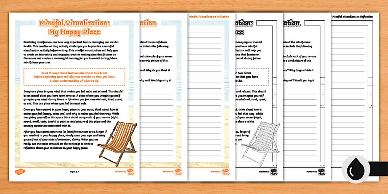 Gr. 7-8 Creative Writing: Mindful Visualization Reflection