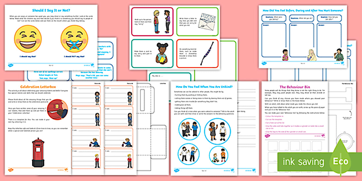 Young People's Thinking About Behaviour Activity Pack
