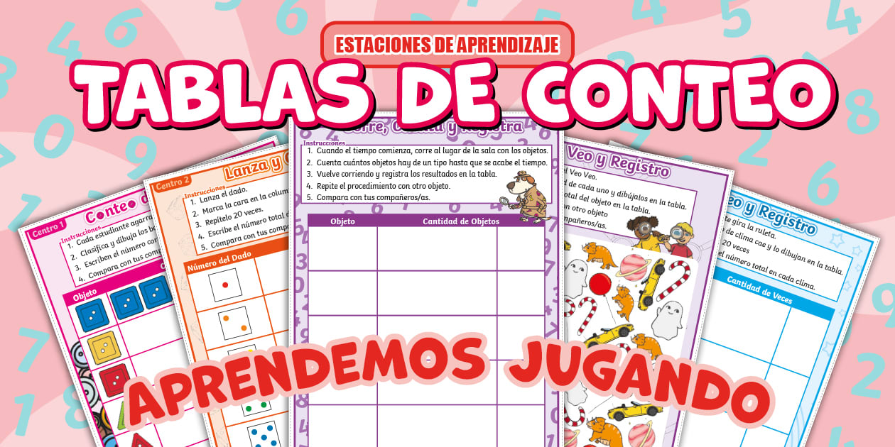 Centro de Aprendizaje | Tablas de Conteo | Estadística