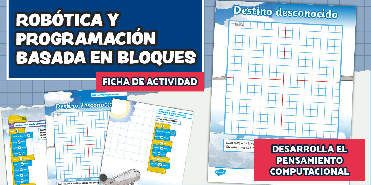 Ficha de actividad: Robótica y programación basada en bloques