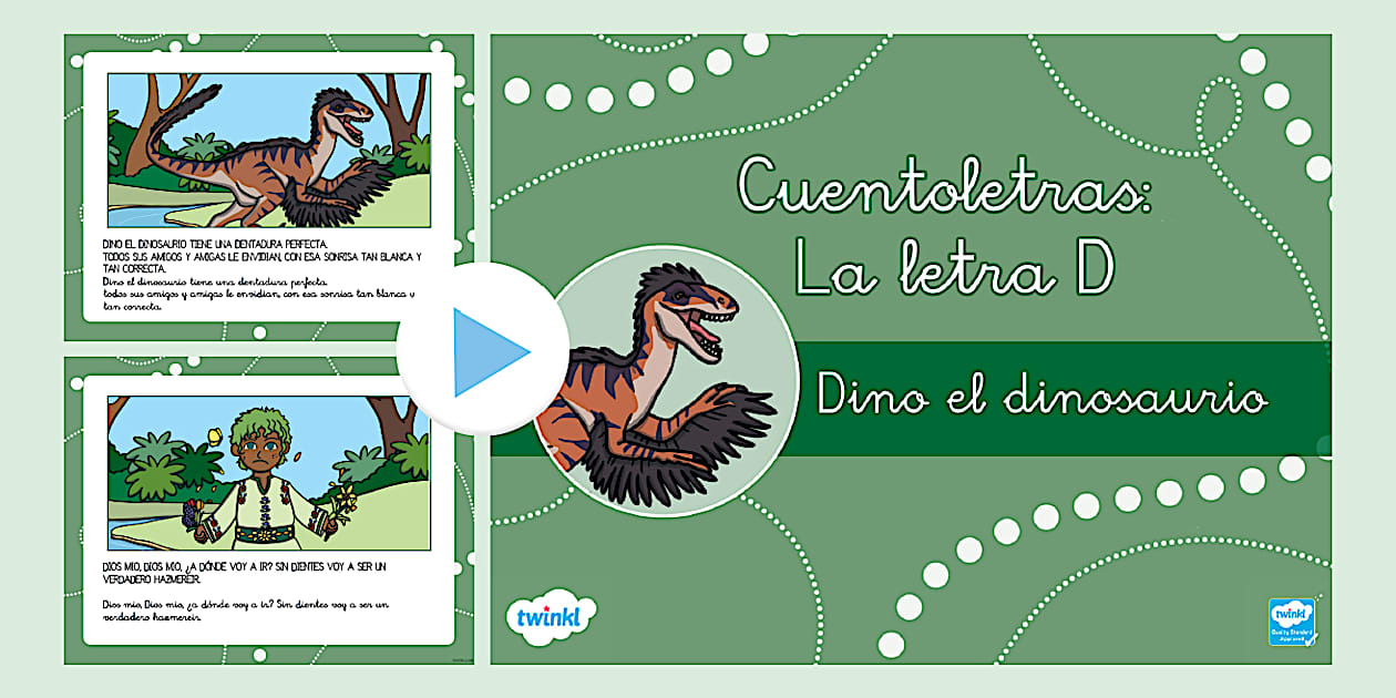 Cuentoletras: La letra D (teacher made) - Twinkl