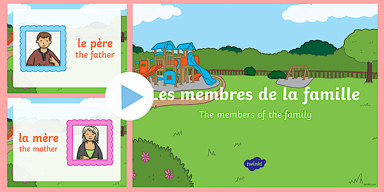 French Family Members PowerPoint | Teaching Resources