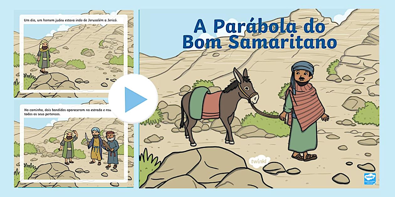 A Parábola do Bom Samaritano - PowerPoint | Twinkl - Twinkl