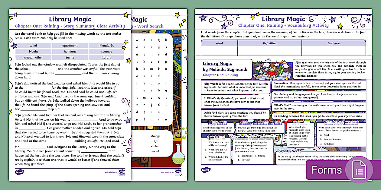 CHAPTERS June 2024: Library Magic - Chapter One Follow-Up