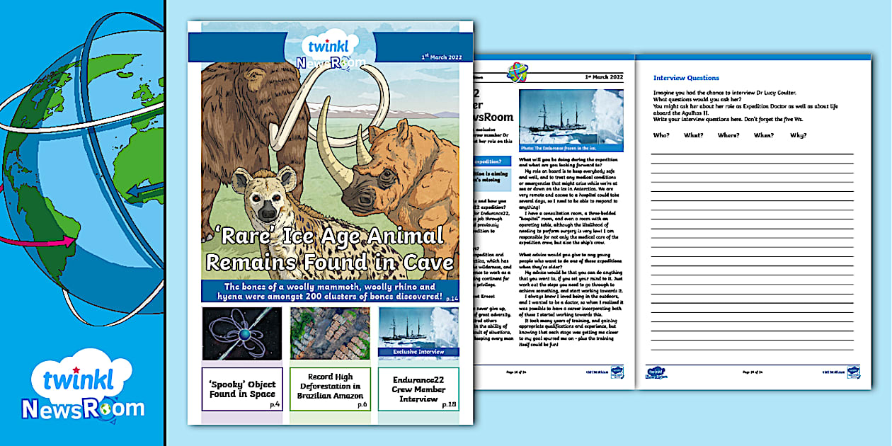 NewsRoom News Magazine For Kids - March 2022