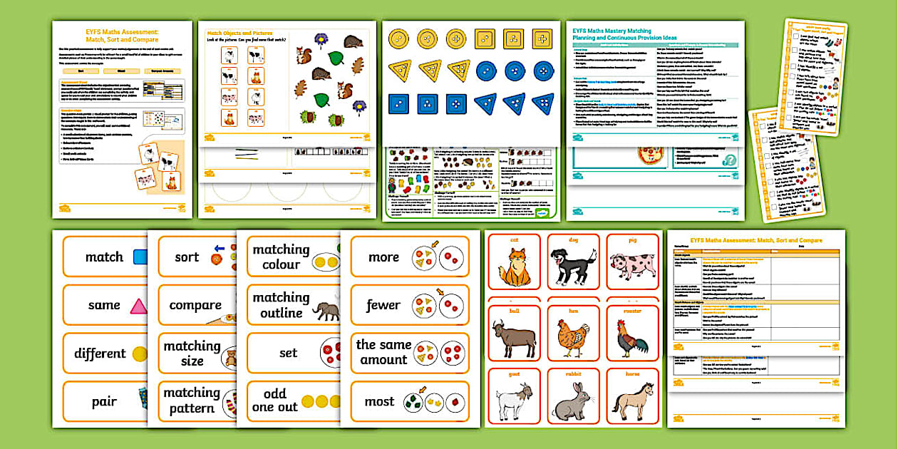 👉 Planning & Assessment White Rose Maths: Match, Sort, Compare 👉 Planning & Assessment White Rose Maths: Match, Sort, Compare