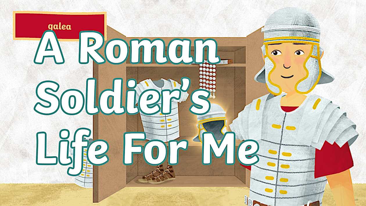 A Roman Soldier's Life for Me Animation Story | KS2 Resource