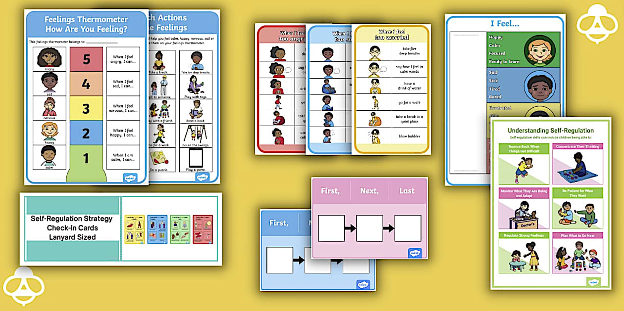 Self Regulation Resource Pack Creat De Profesori Twinkl