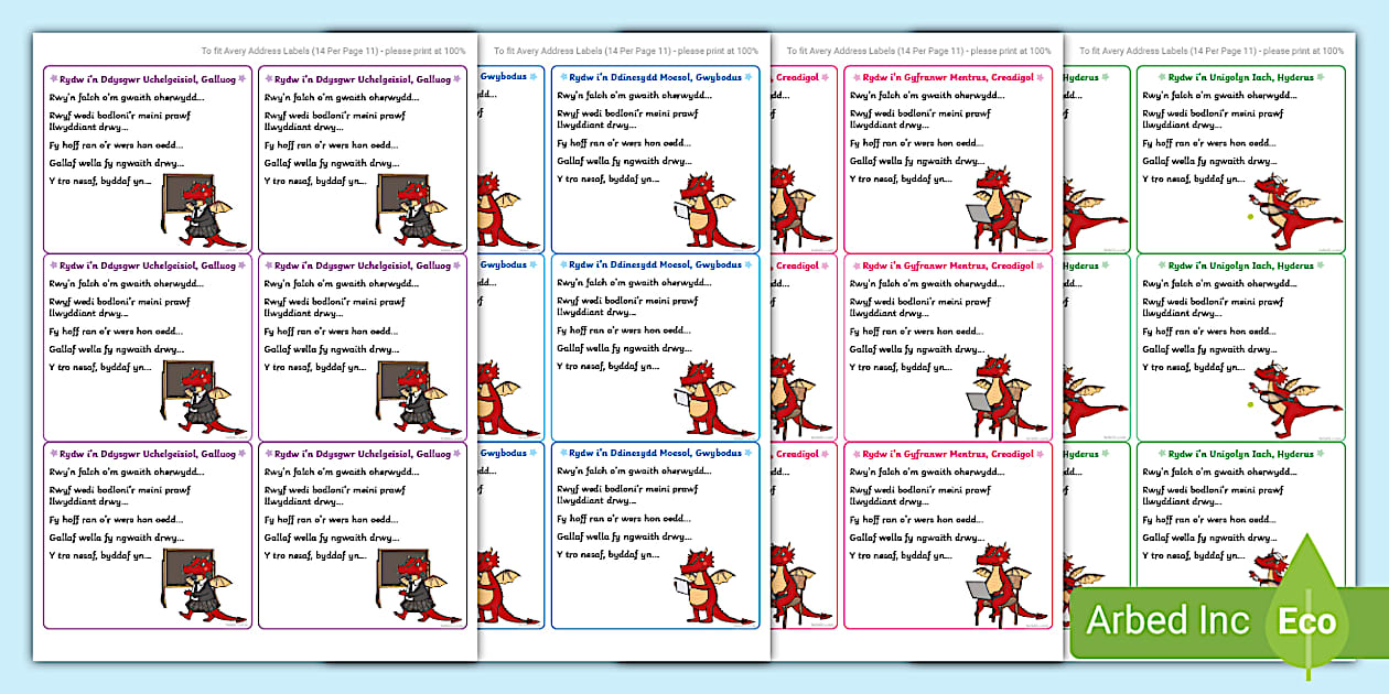 CiG: Sticeri Adborth a Ffordd Ymlaen y Disgybl - Twinkl