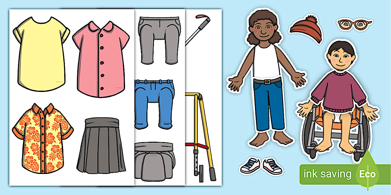 Seasonal Clothing Dressing-Up Activity | Twinkl - Twinkl