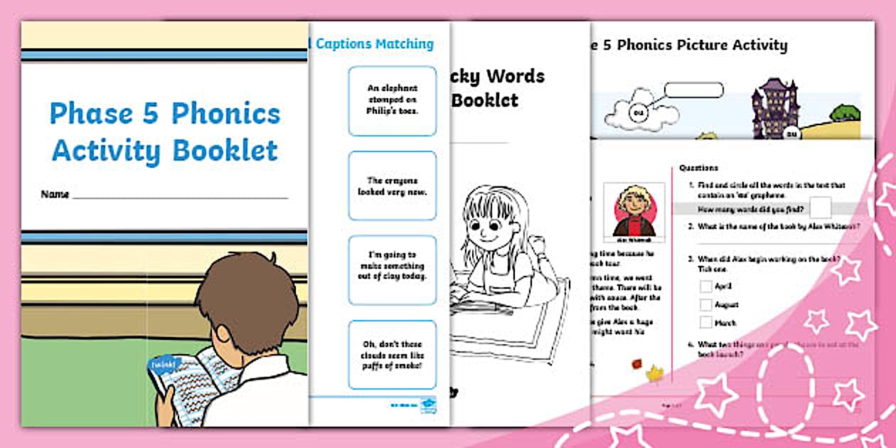 Phase 5 Phonics Resource Pack (teacher made) - Twinkl