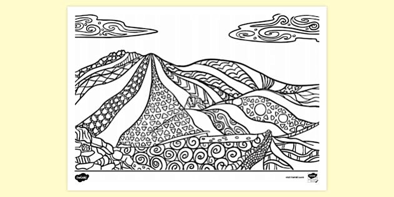 Mindfulness Colouring Page | Colouring Sheets