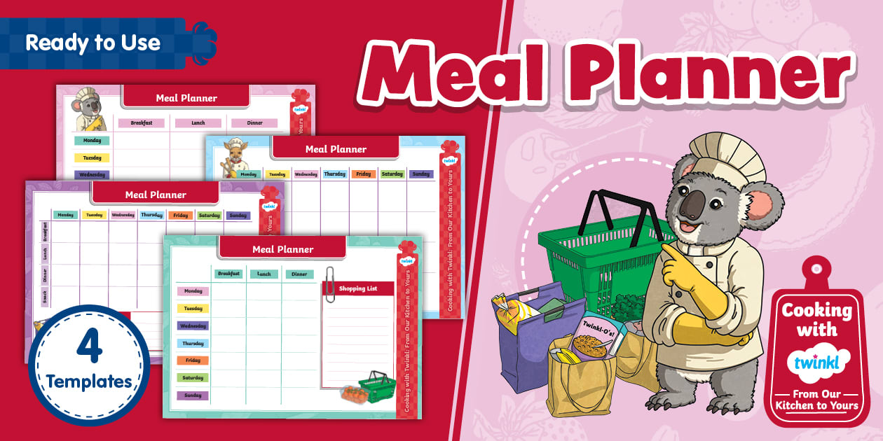 Meal Planner Templates