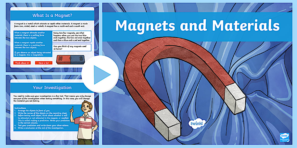 Materials and Magnets KS2 PowerPoint (teacher made) - Twinkl