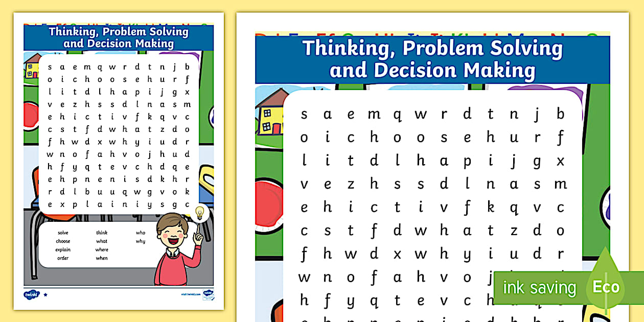 NI Thinking Skills and Personal Capabilities Thinking, Problem Solving,