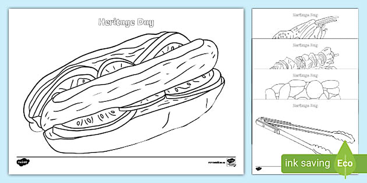 Heritage Day Colouring | Resources | Twinkl ZA - Twinkl