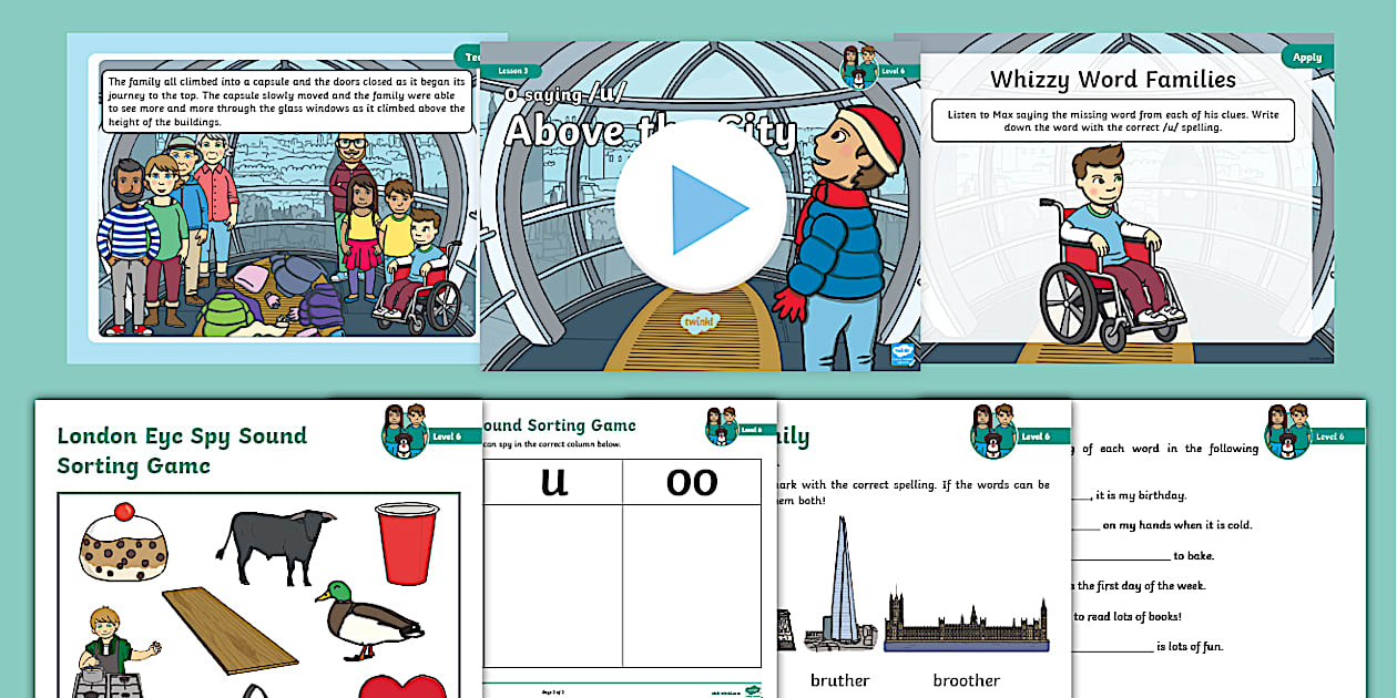 'o' saying /u/ Lesson Pack - Level / Phase 6 Week 19 Lesson 3 Twinkl ...