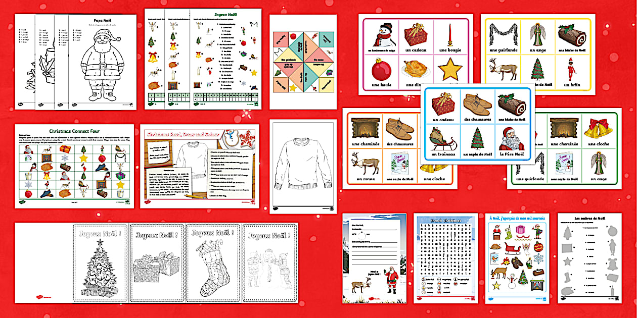 👉 French: Christmas Activity Pack - Twinkl - KS2