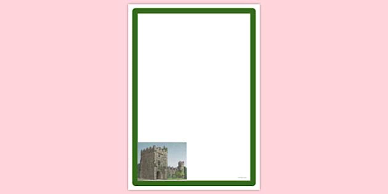 Howth Castle Page Border | Page Borders | Twinkl - Twinkl
