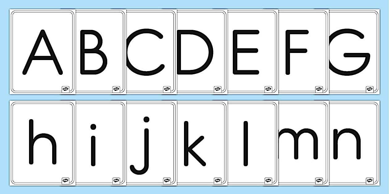 Alphabet Print Out | Classroom Management | Twinkl USA