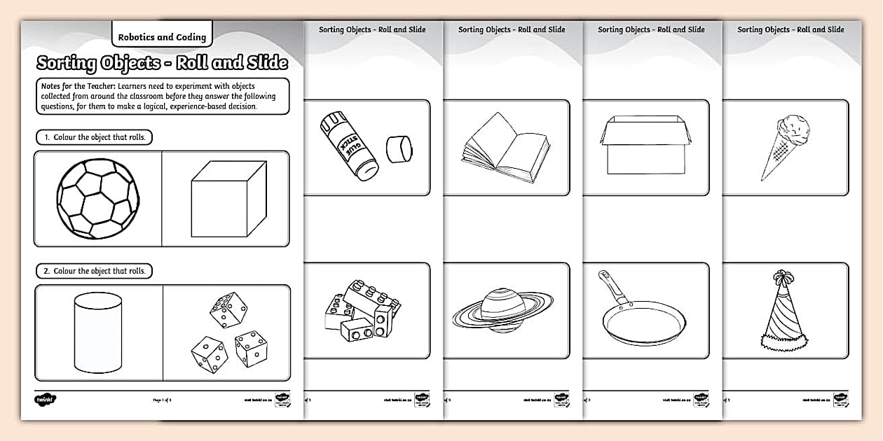 Robotics And Coding Algorithmic Logic Slide Or Roll Twinkl