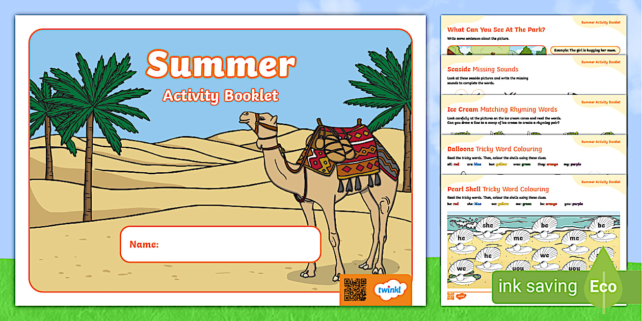 Summer Activity Booklet (teacher made) - Twinkl
