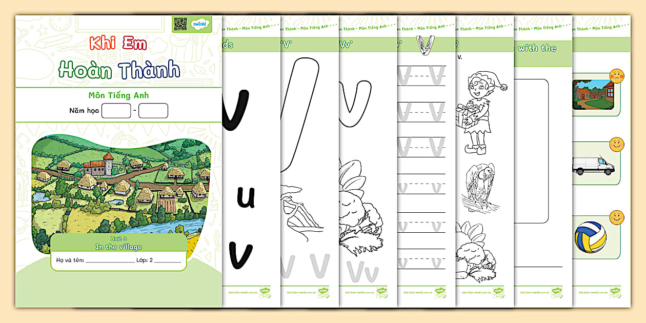 Sách Bài Tập Khi Em Hoàn Thành - Môn Tiếng Anh Lớp 2 Unit 8