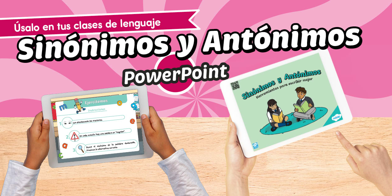 PowerPoint | Sinónimos y Antónimos | Lenguaje | Gramática