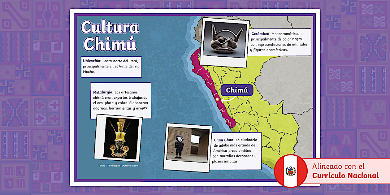 Lámina de la cultura Chimú | Materiales educativos Twinkl
