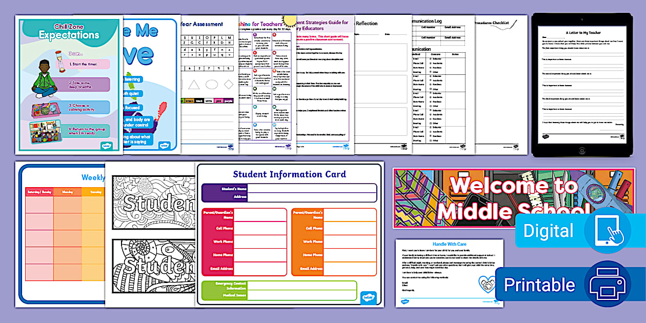 FREE Student Teacher & New Teacher Essentials Taster Pack