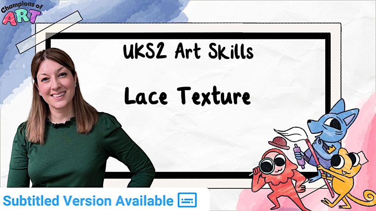 Lace Texture Art Concept Video - Champions of Art: Strike A Pose Lesson 2