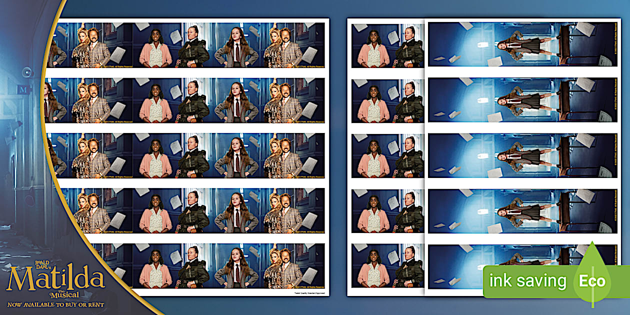 FREE! - Matilda The Musical: Display Borders (Teacher-Made)