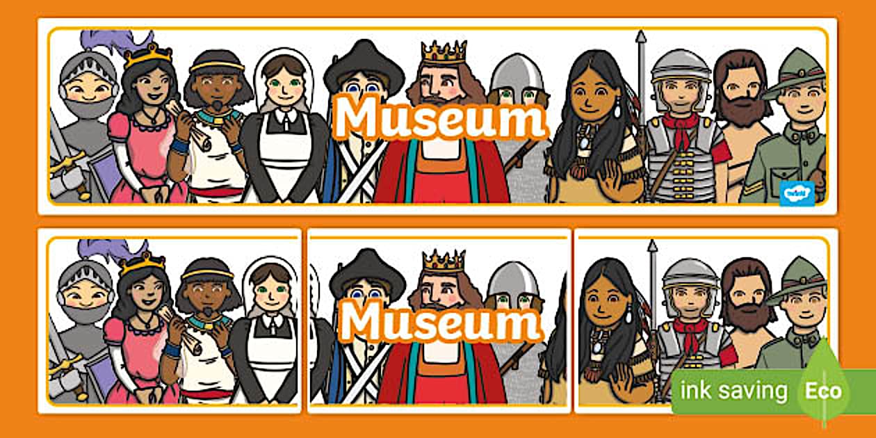 Museum Role Play Banner (teacher made) - Twinkl