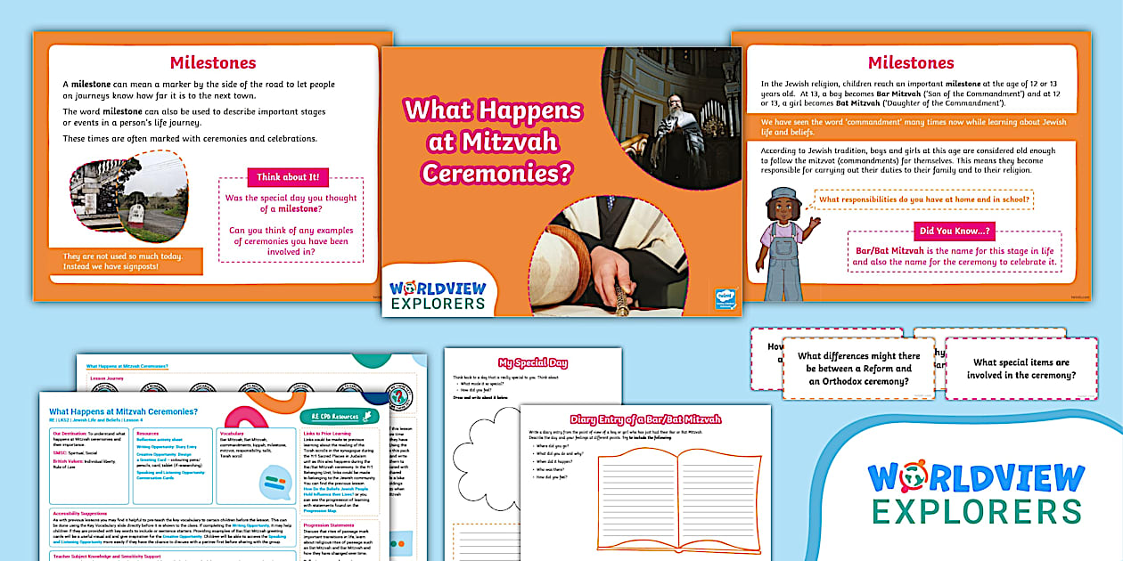 RE: Jewish Life and Beliefs: LKS2 Lesson Pack 4 - Twinkl