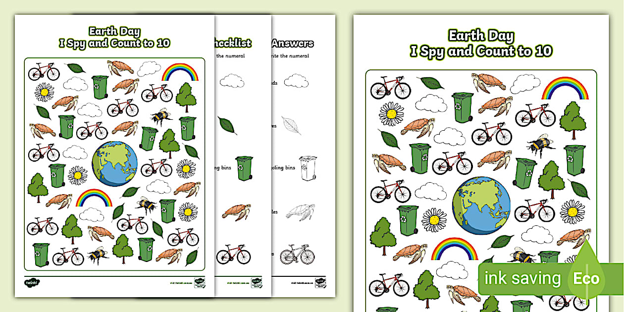 Earth Day I Spy | Twinkl (Teacher-Made) - Twinkl