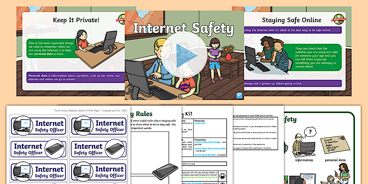 Well-being and Citizenship Internet Safety 2019 Lesson Pack