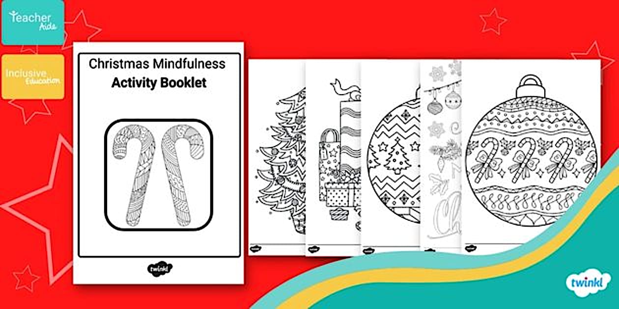 Christmas Mindfulness Activity Booklet (teacher made)