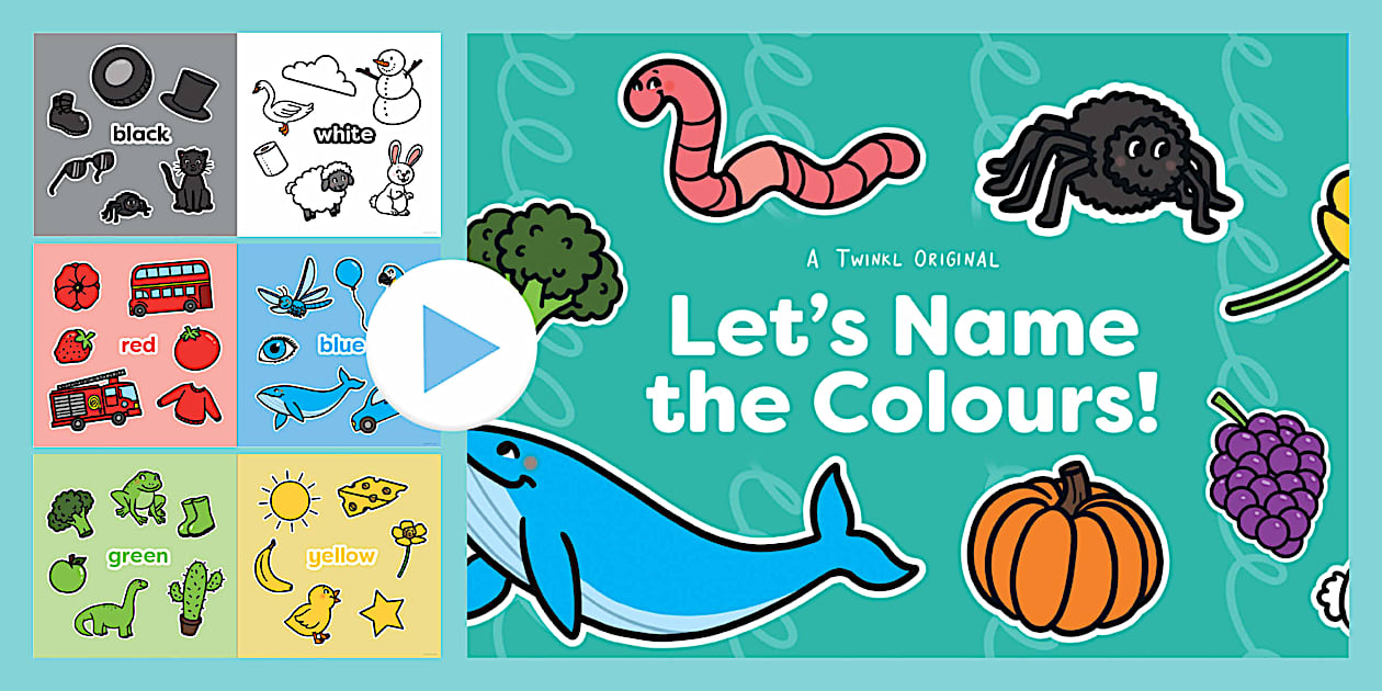 Let's Name the Colours! PowerPoint (teacher made) - Twinkl