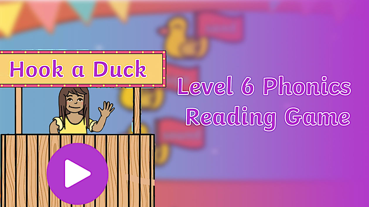 Level 6 Phonics Reading Game - Primary Resources