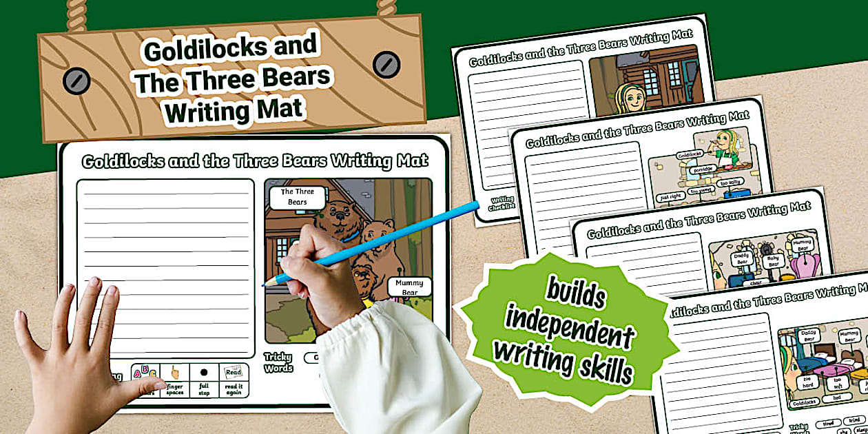 Traditional Tales Writing Mat (teacher made) - Twinkl