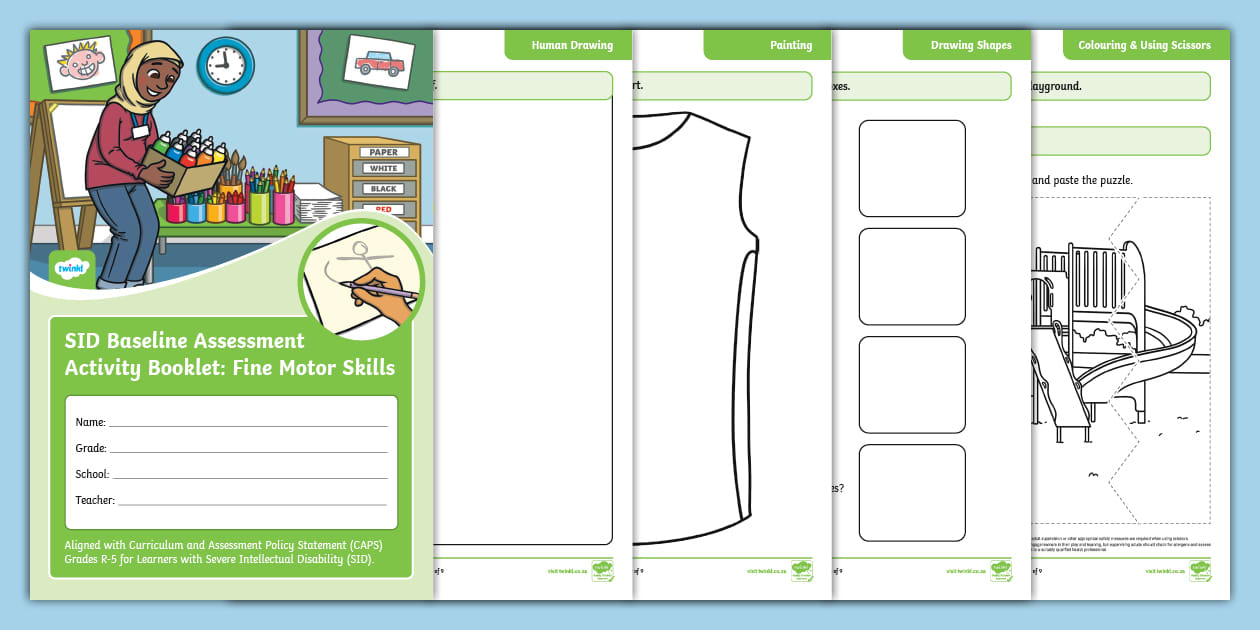 SID Baseline Assessment Activity Booklet: Fine Motor Skills