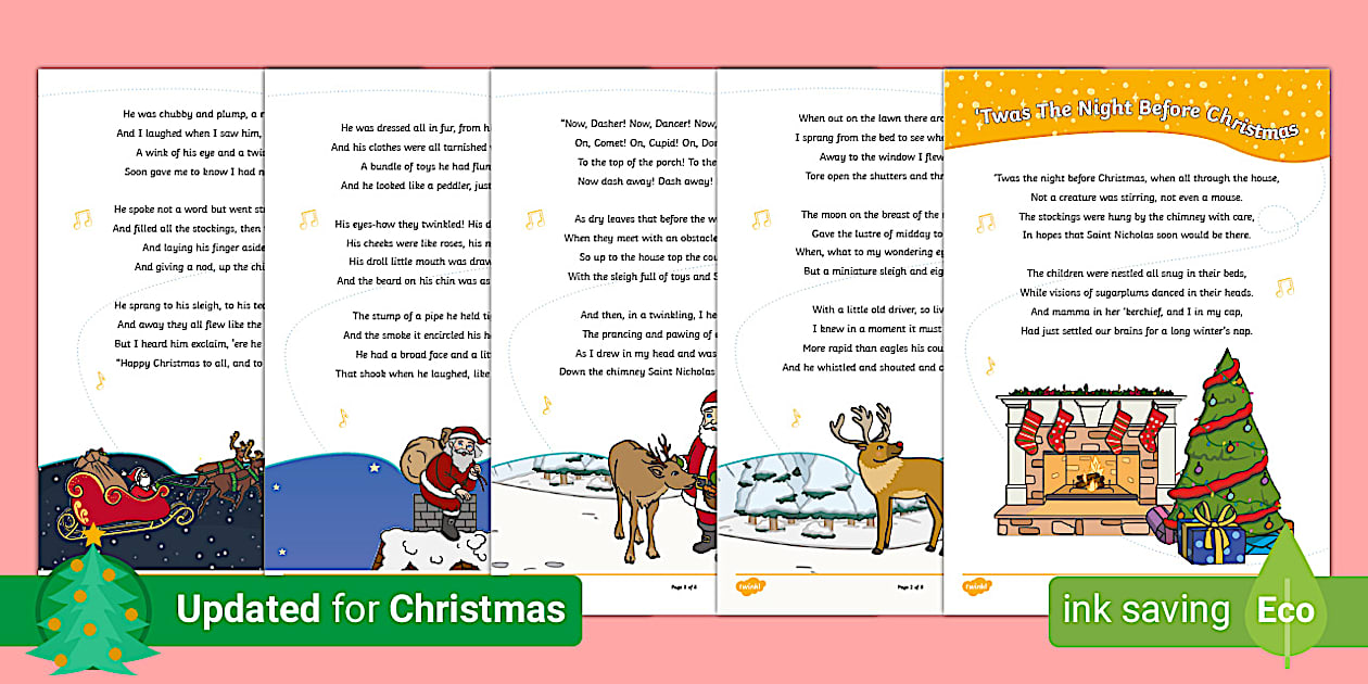 Classic Christmas Lyrics - Primary Resources (Teacher-Made)