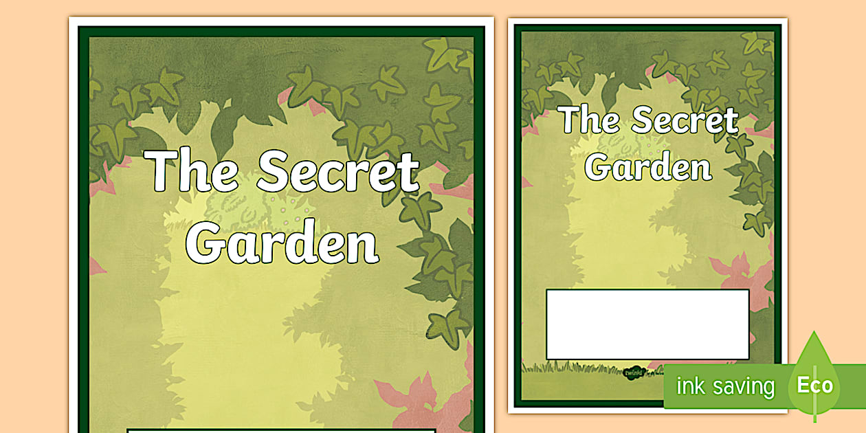 The Secret Garden Book Cover (teacher made) - Twinkl