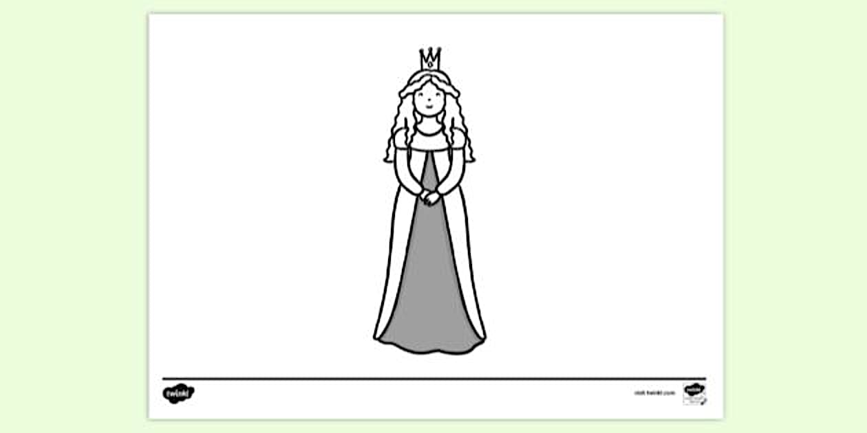 Beauty Colouring Sheet | Colouring Sheets - Twinkl