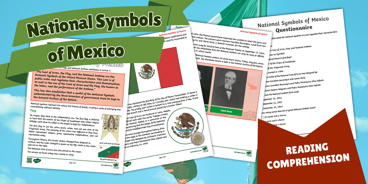 Reading Comprehension: National Symbols of Mexico